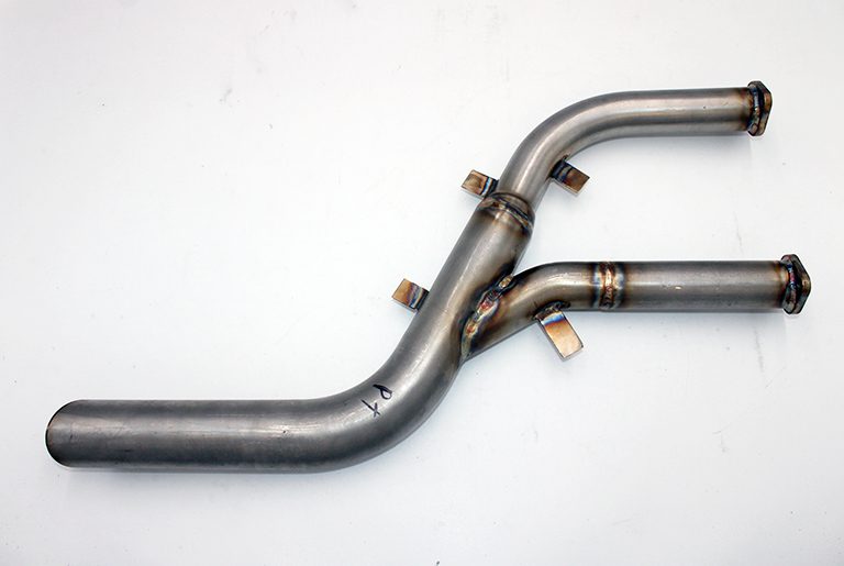 Right-hand Stainless Exhaust Stack – Plane Exhaust