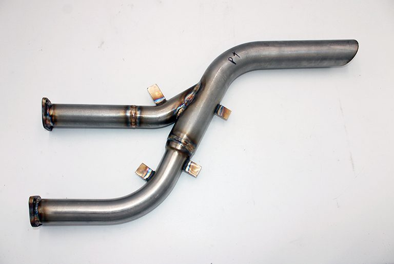 Right-hand Stainless Exhaust Stack – Plane Exhaust